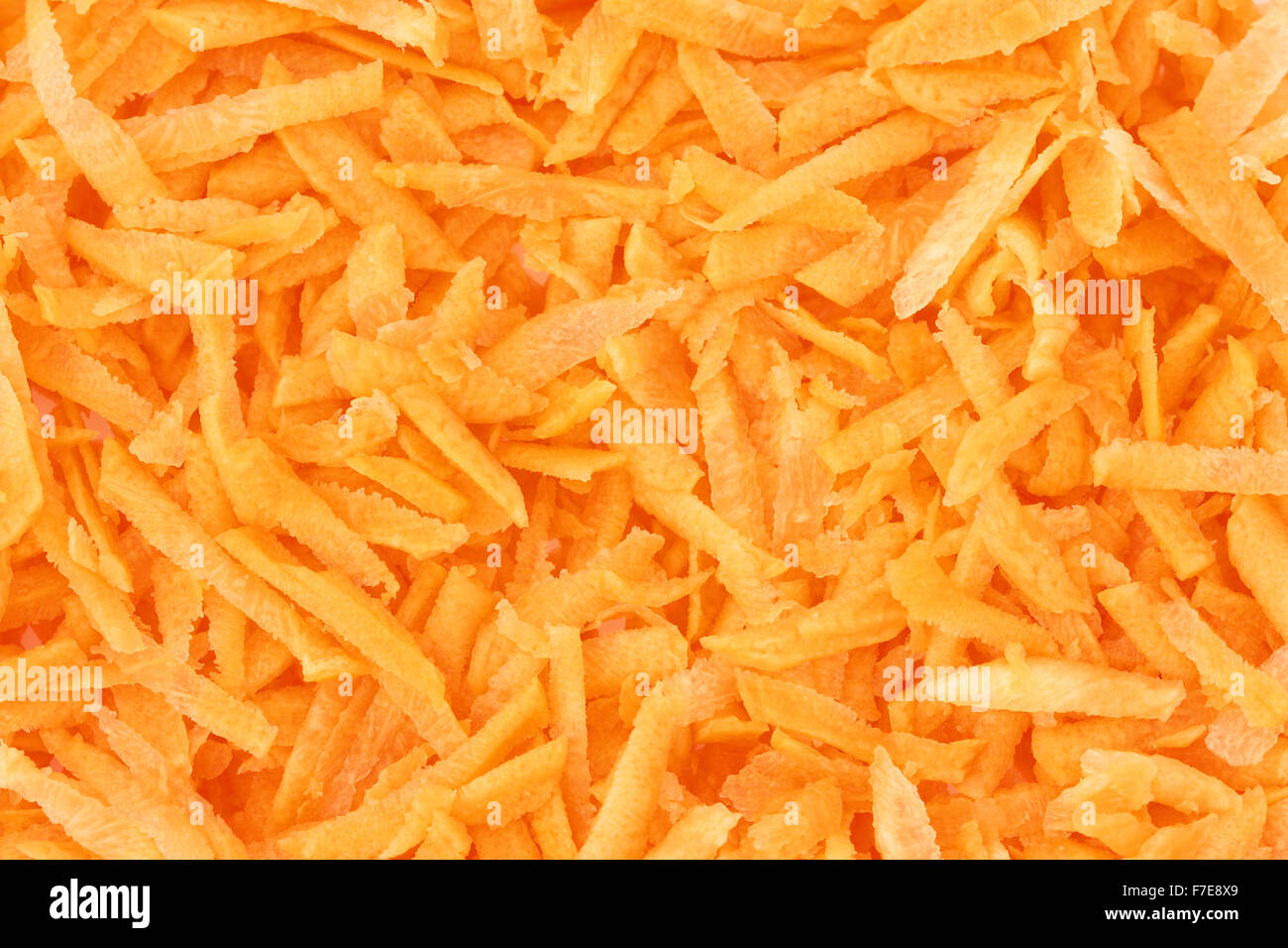 Texture of Grated Carrots Stock Photo - Alamy