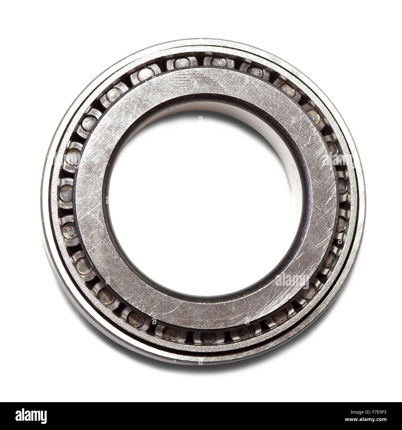 conical roller bearing. Isolated on white background with clipping path ...