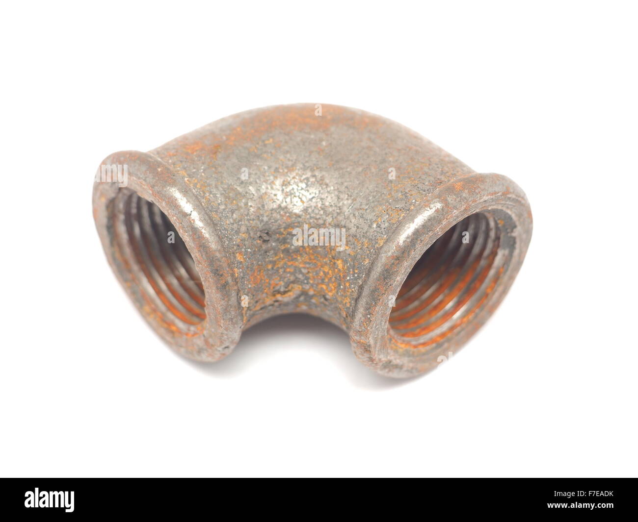 Area metal pipe on a white background Stock Photo - Alamy