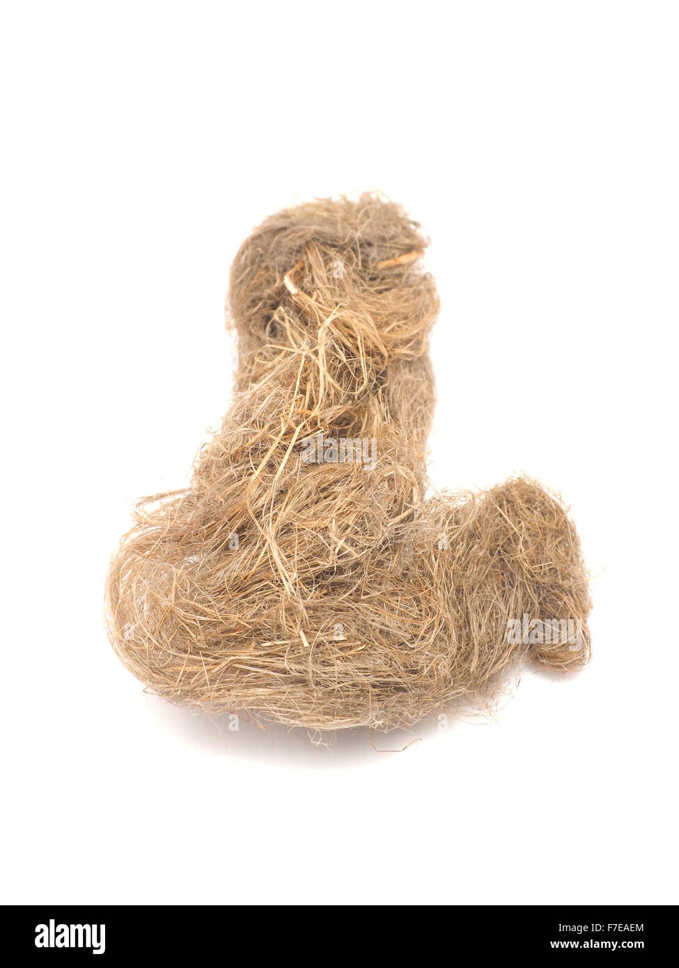 plumbing flax on a white background Stock Photo - Alamy