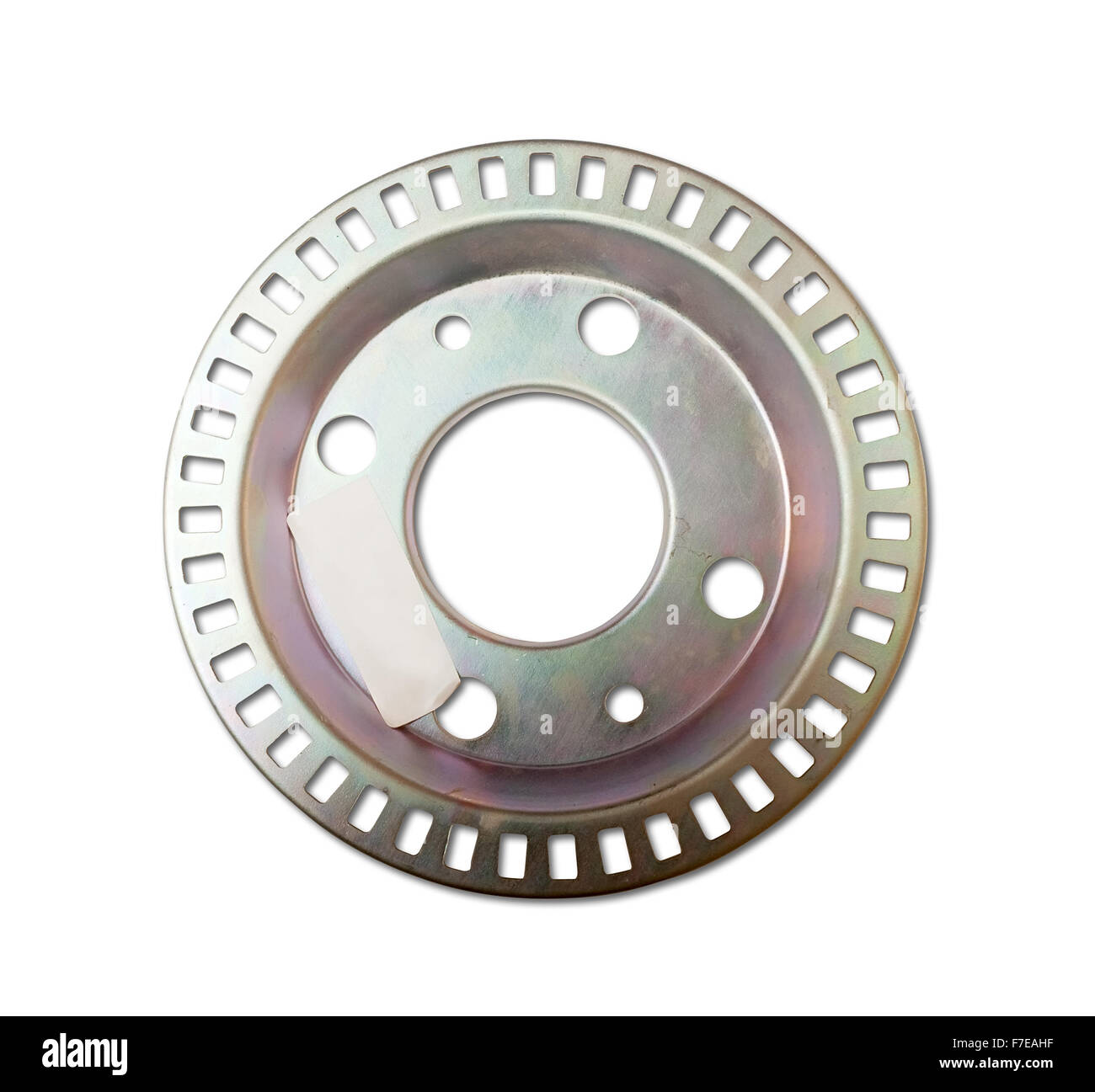 wheel rotor. Isolated on white with clipping path Stock Photo - Alamy