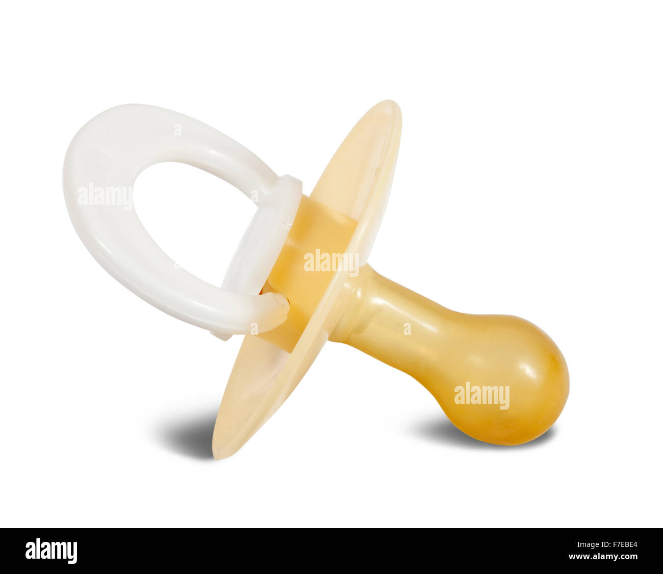 pacifier. Isolated over white background with clipping path Stock Photo ...