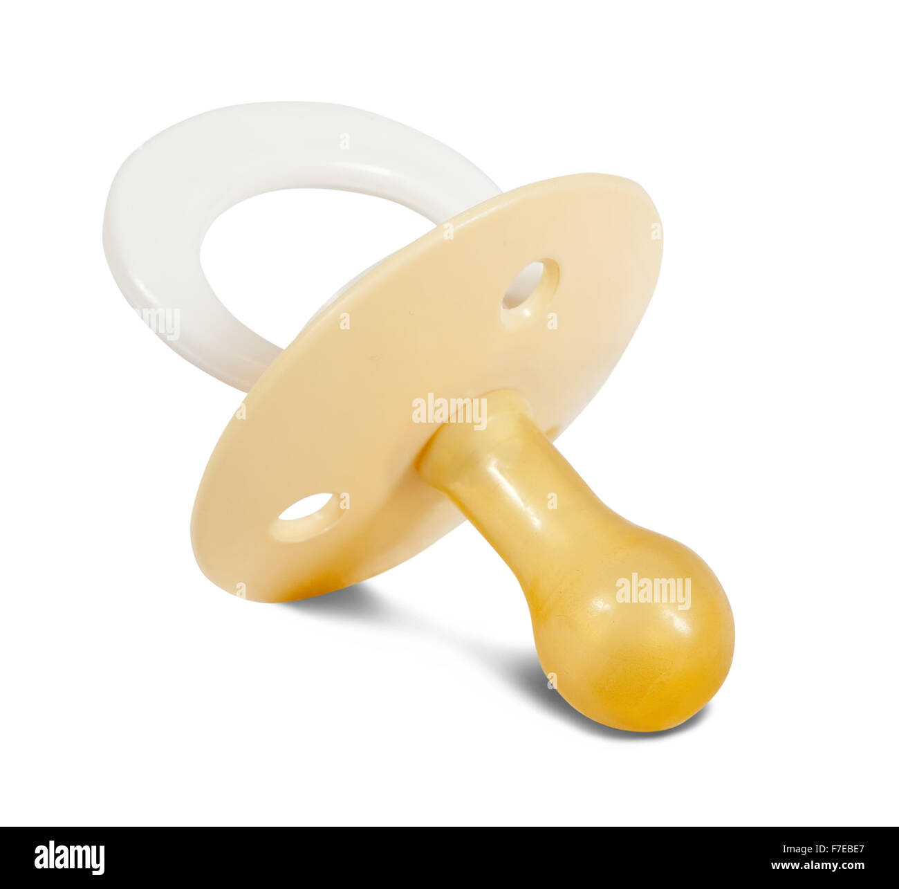 pacifier. Isolated over white background with clipping path Stock Photo ...