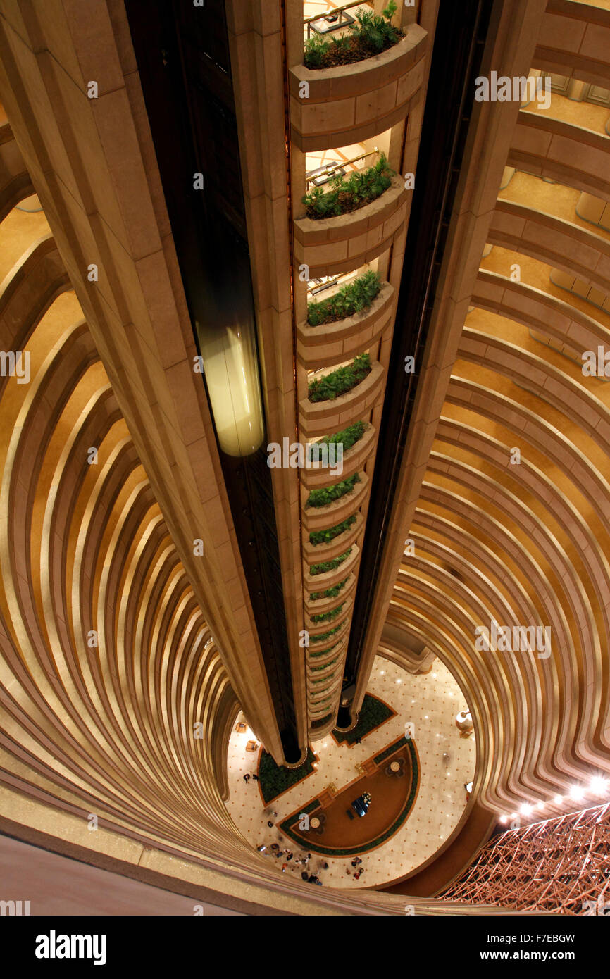 Grand Hyatt Santiago, Chile. Interior Stock Photo - Alamy