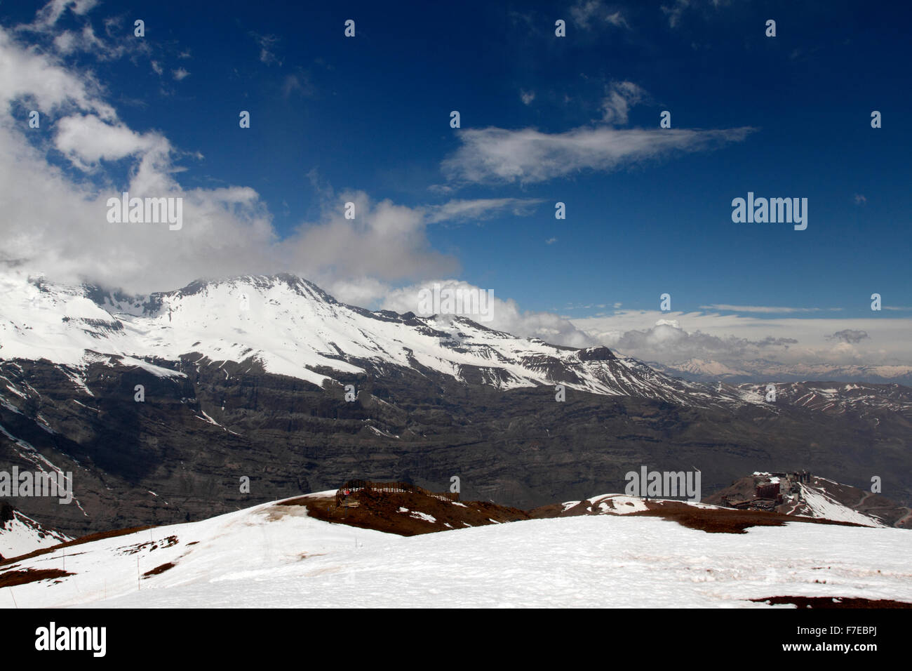 Valley of the condor condors Valle Nevado Andes, Chile Stock Photo - Alamy