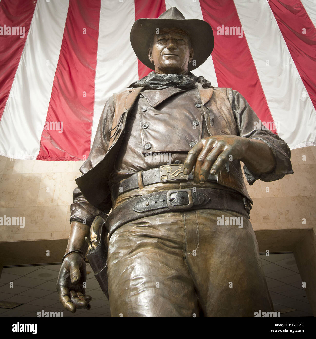 Nov. 27, 2015 - Santa Ana, California, U.S - A larger than life bronze ...