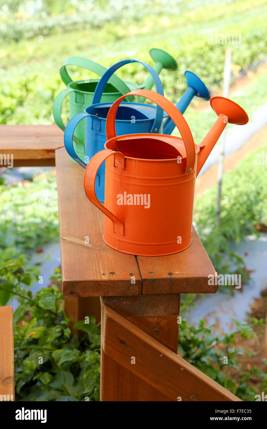 Watering can cans hi-res stock photography and images - Alamy