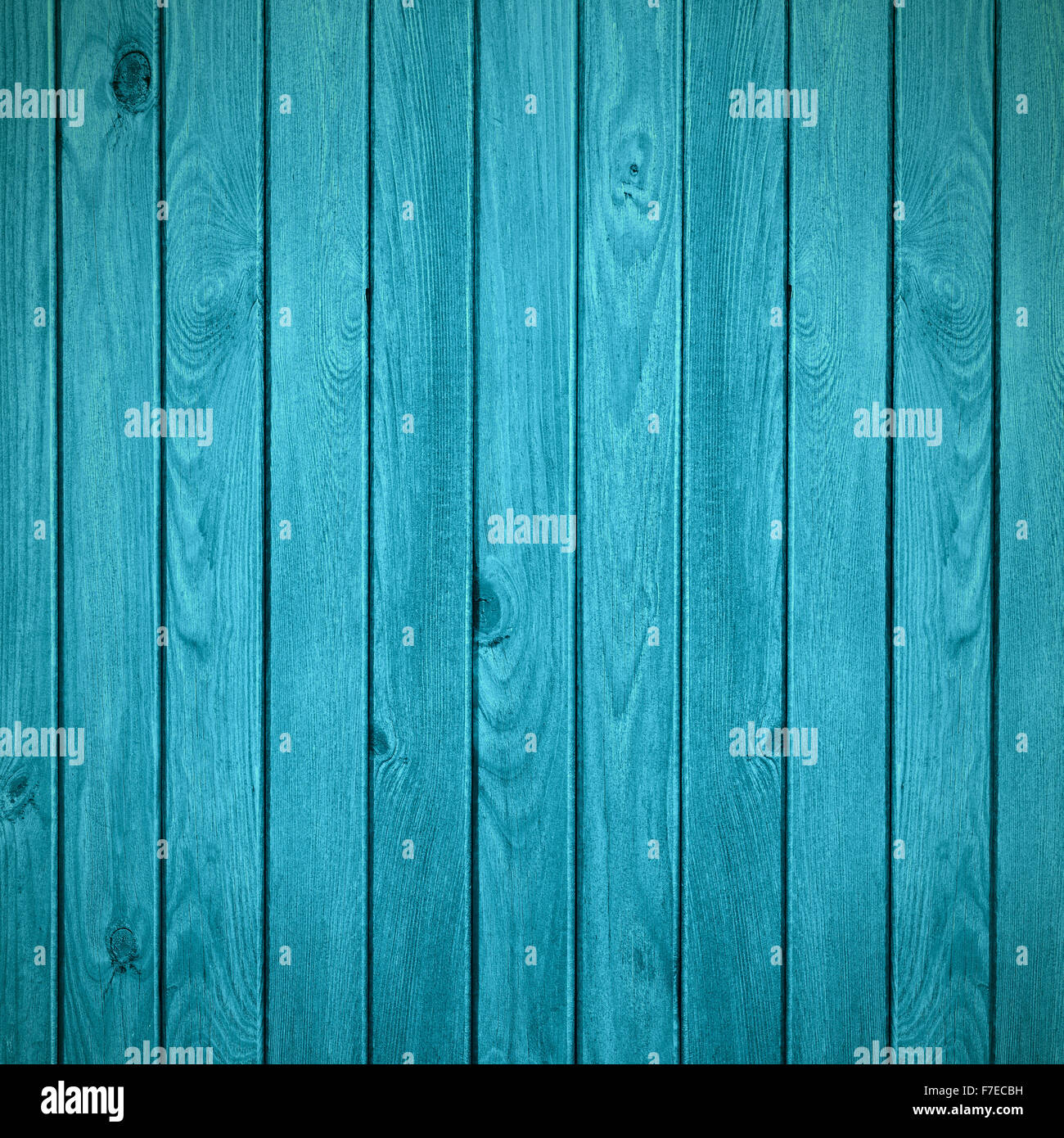 turquoise wooden rustic background or wood grain texture Stock Photo ...