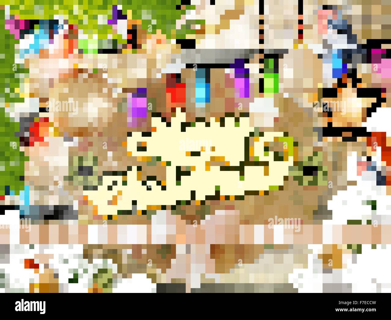 Festive background gold photo Stock Vector Images - Alamy