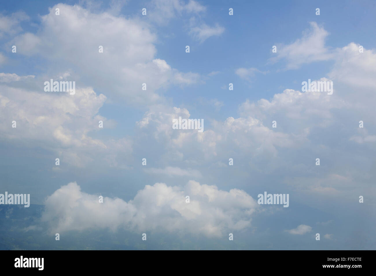 beautiful landscape outdoor in nature with white clouds Stock Photo - Alamy