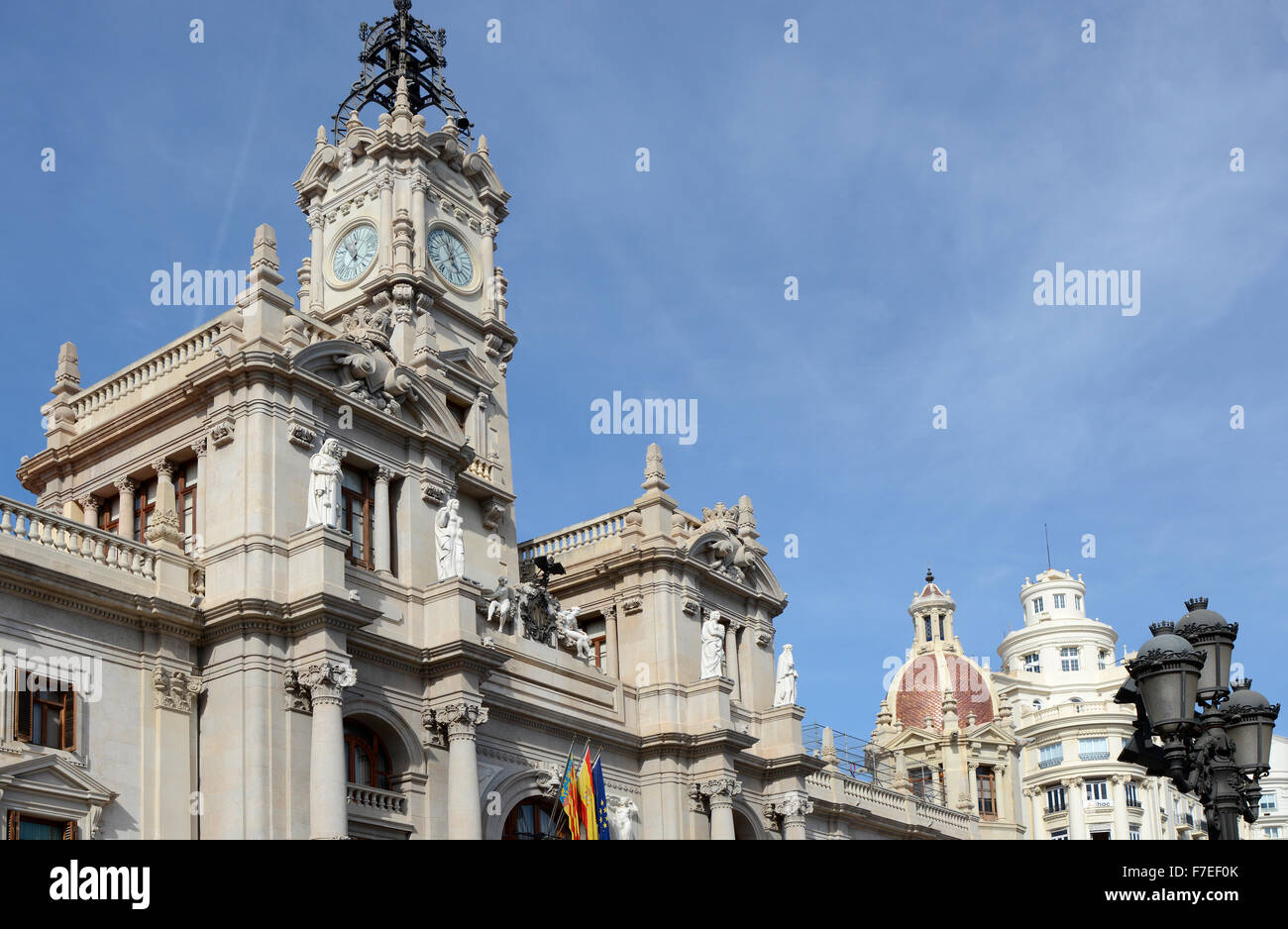 Valencia Town Hall High Resolution Stock Photography and Images - Alamy