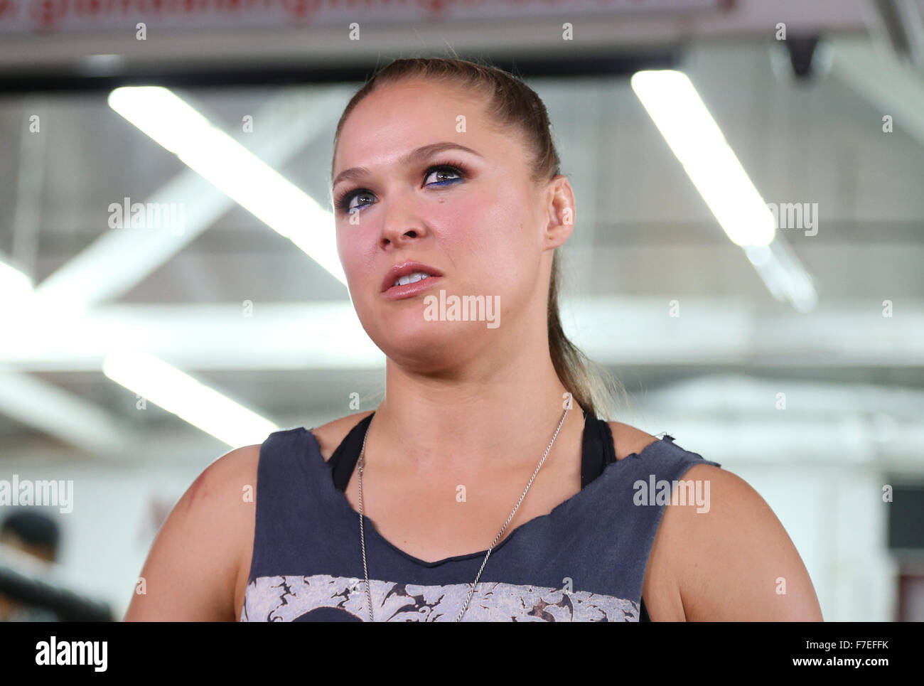 Ronda Rousey 193 Media Day in anticipation of UFC 193: Rousey vs. Holm ...