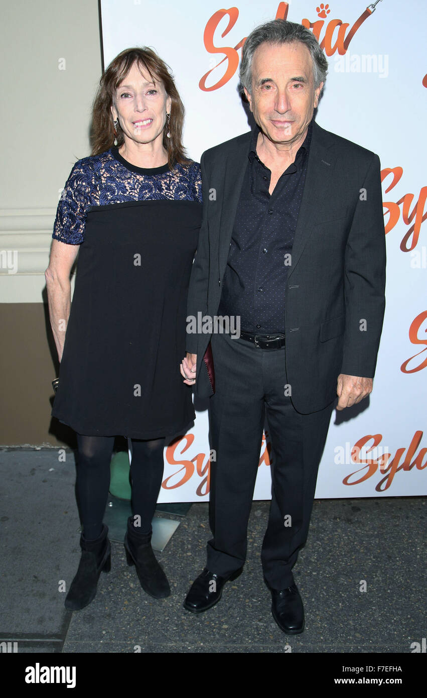 Opening night of Broadway play Sylvia at the Cort Theatre - Arrivals. Featuring: Susan Pilarre ...