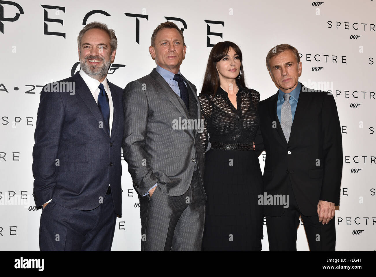 James Bond 'Spectre' Rome premiere - Arrivals Featuring: Sam Mendes ...