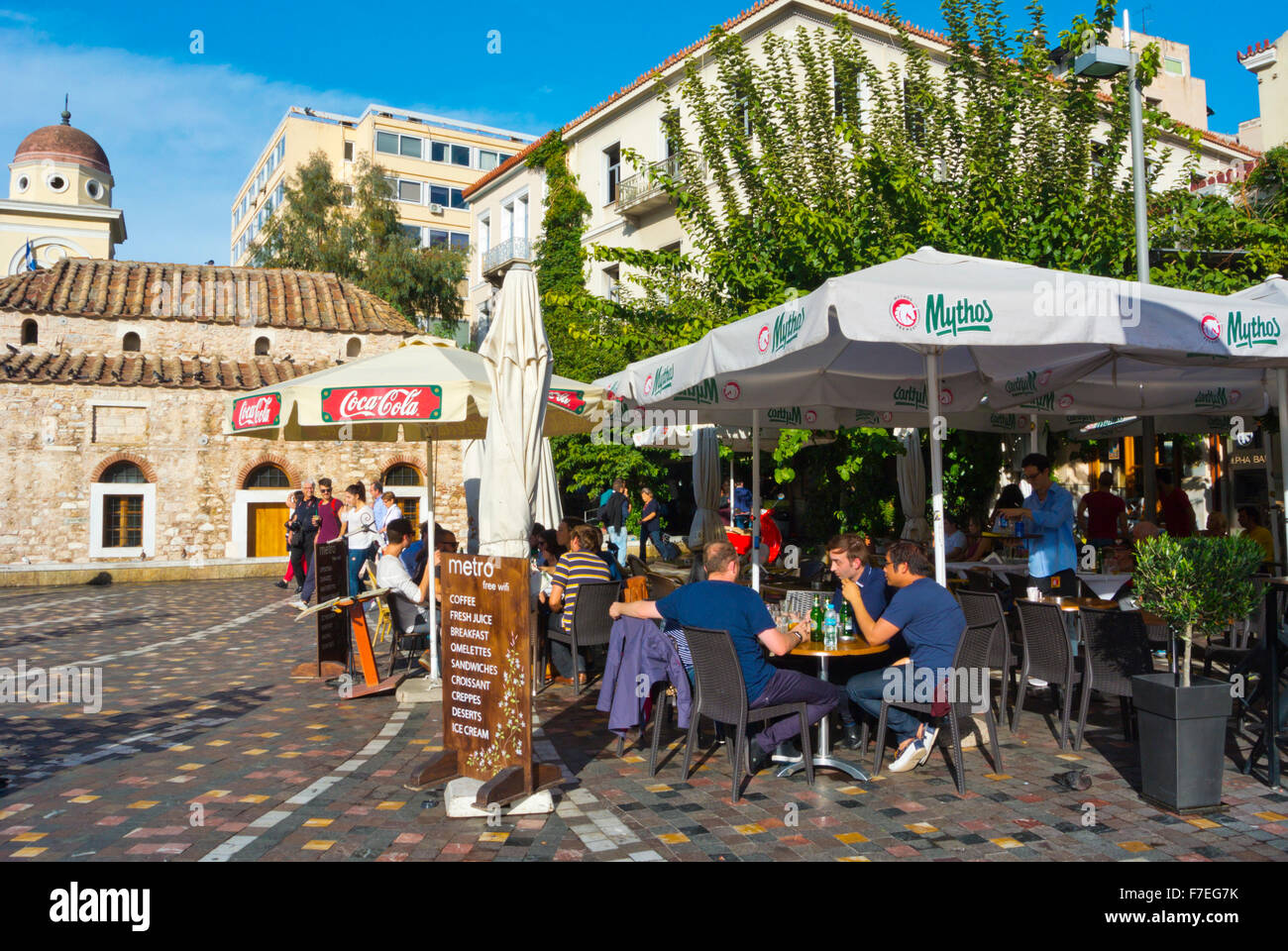 Monastiraki square, Athens, Greece Stock Photo - Alamy