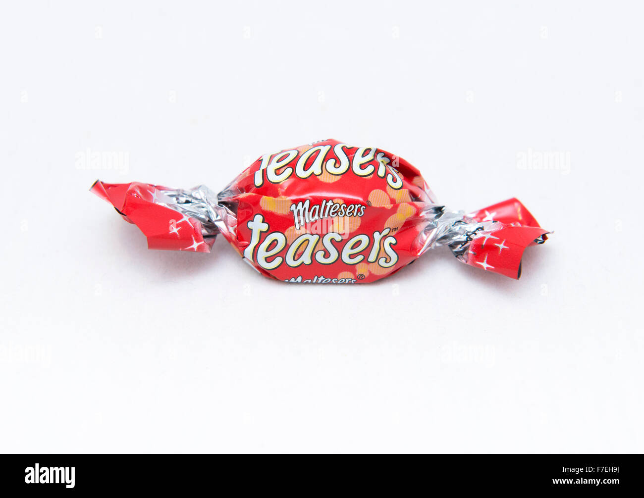 A Malteasers chocolate from a tin of Celebrations Stock Photo - Alamy