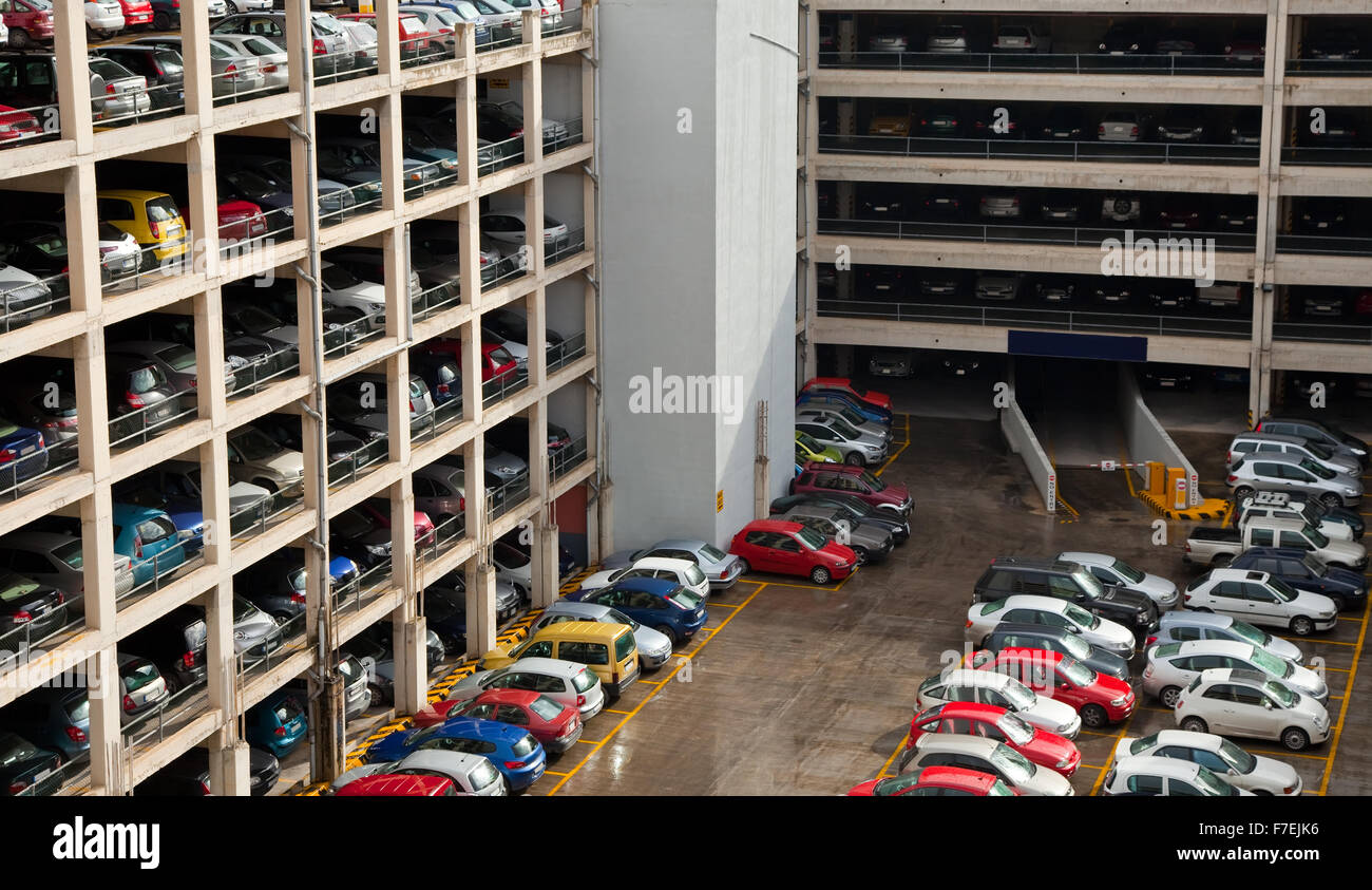 Multilevel car parking hi-res stock photography and images - Alamy