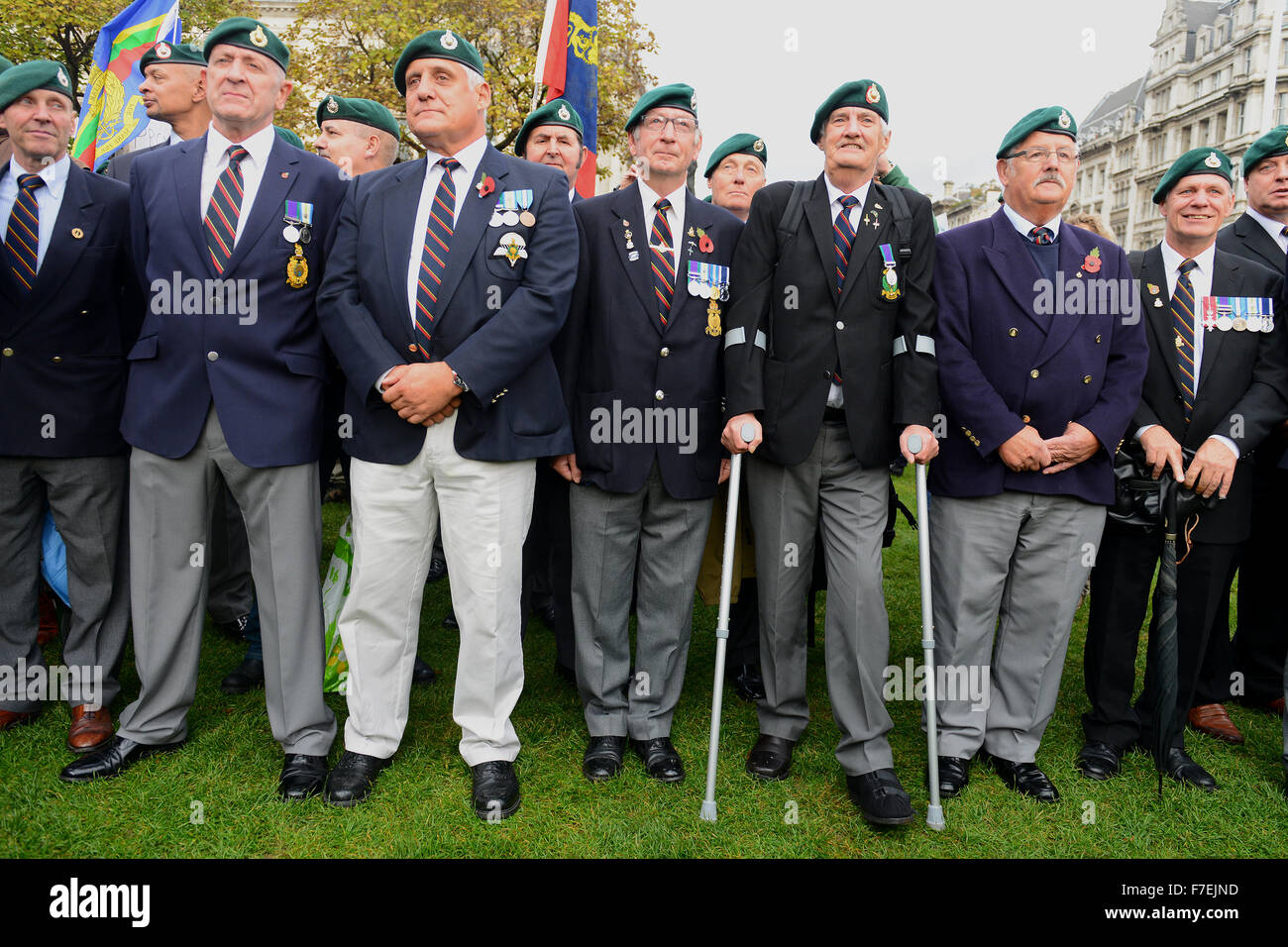 A rally in support of Sgt Alexander Blackman, a marine who is serving a ...