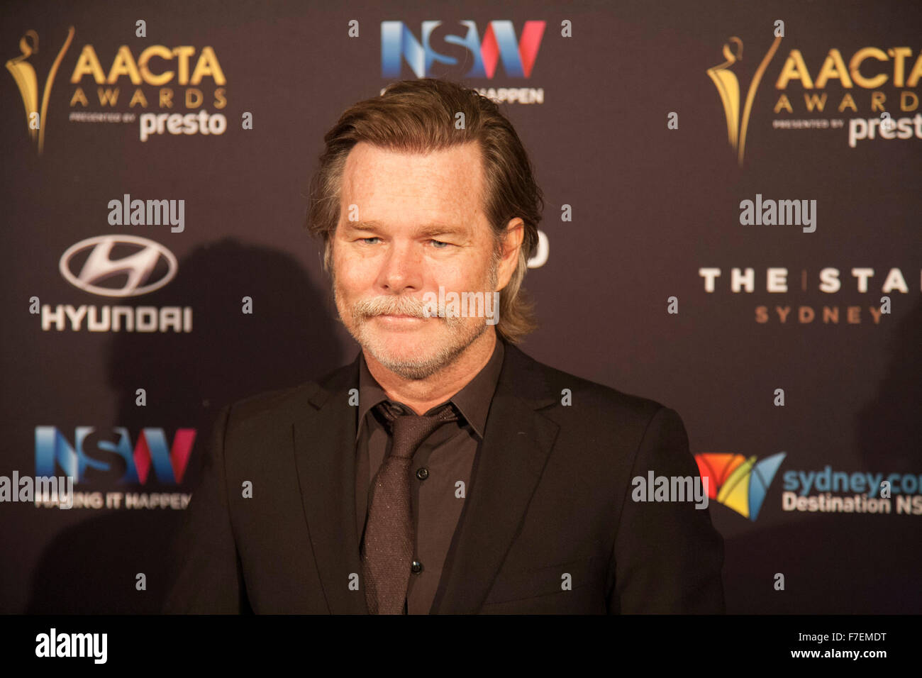 Sydney, Australia. 30th Nov, 2015. Kieron Darcy-Smith arrives on the ...