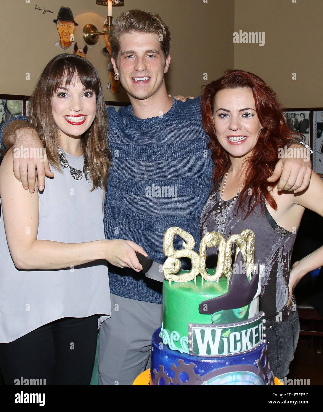 Party celebrating the 5,000th performance of the Broadway musical ...