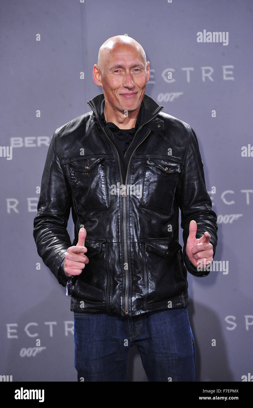 James Bond Spectre Premiere in Berlin Featuring: Detlef Bothe Where ...