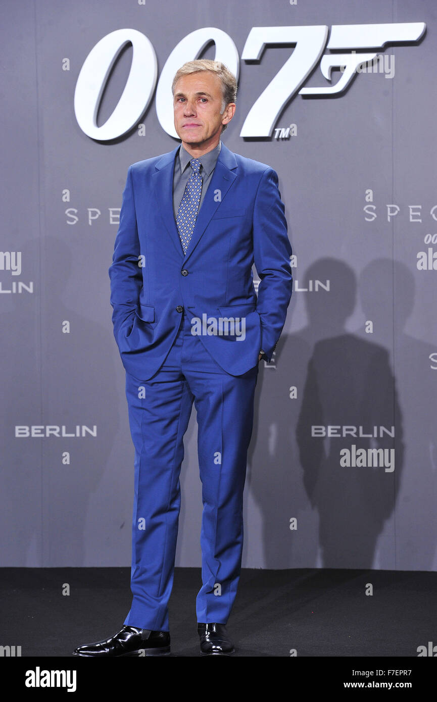 James Bond Spectre Premiere in Berlin Featuring: Christoph Waltz Where ...