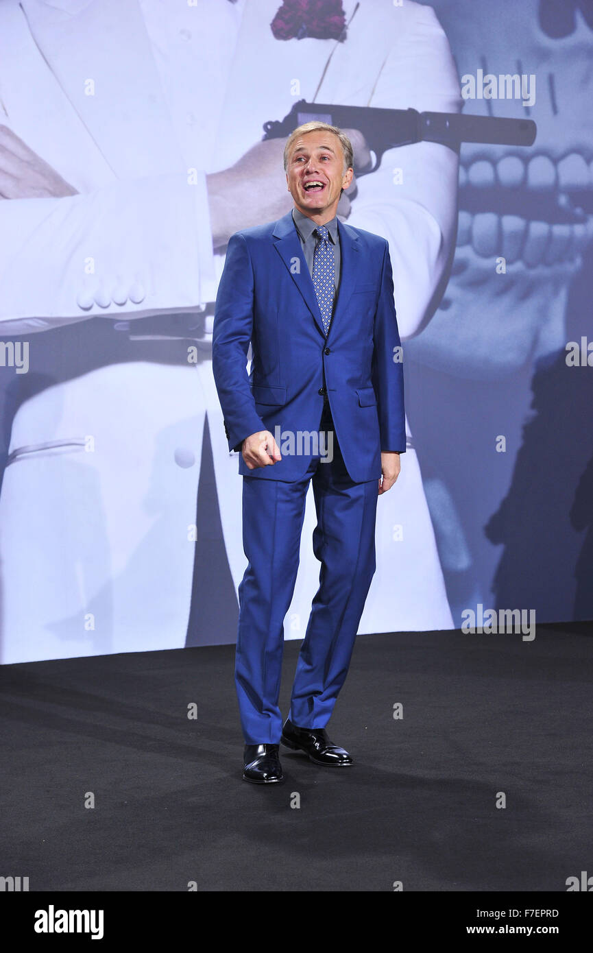 James Bond Spectre Premiere in Berlin Featuring: Christoph Waltz Where ...