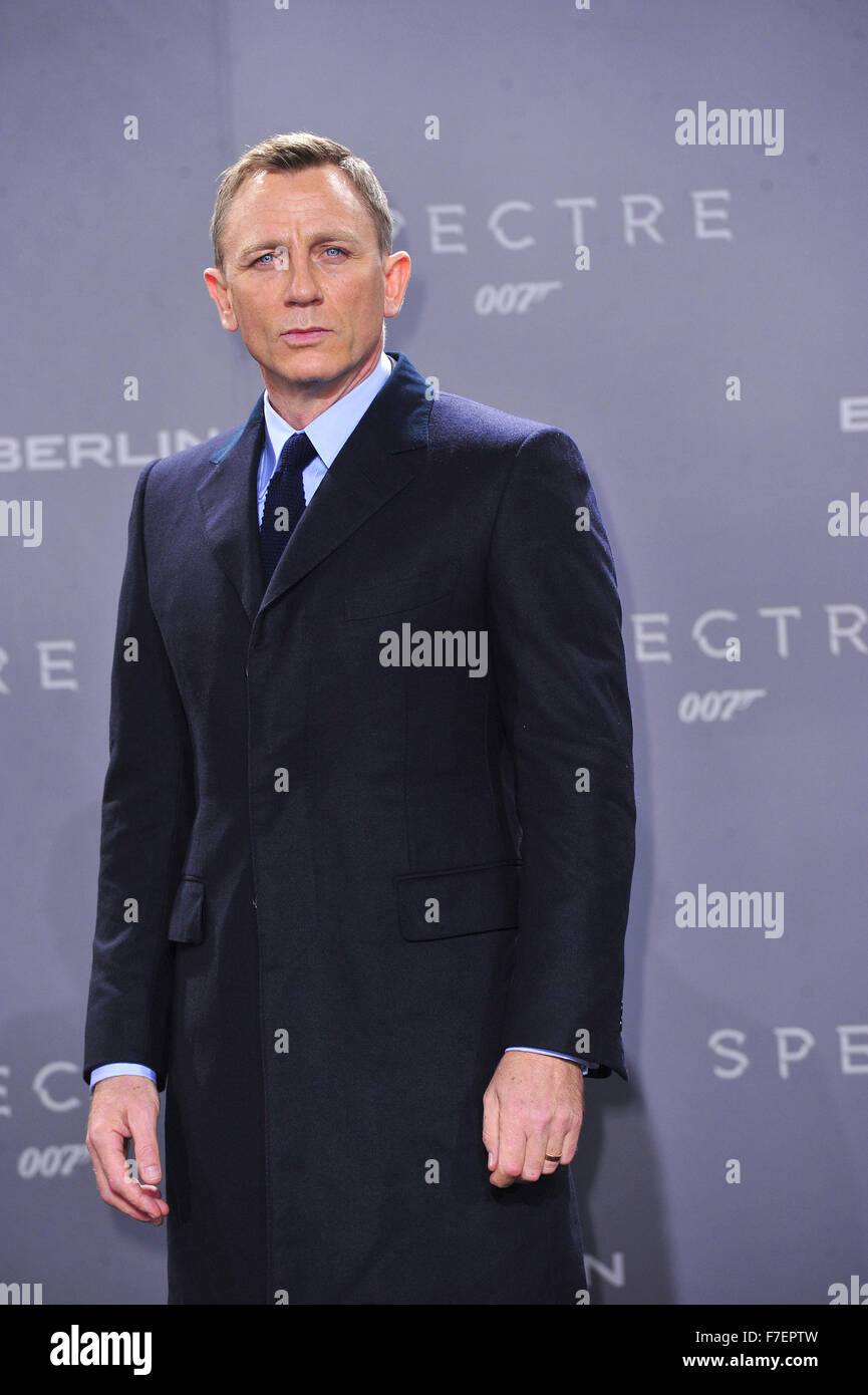 James Bond Spectre Premiere in Berlin Featuring: Daniel Craig Where ...