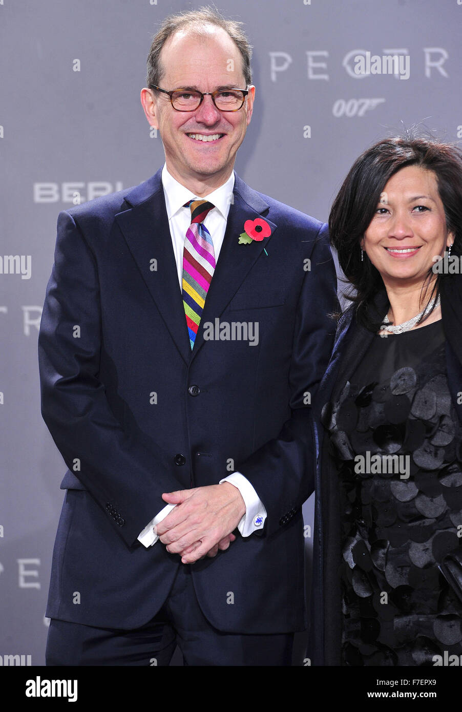 James Bond Spectre Premiere in Berlin Featuring: Sirinat Wood, Sir ...