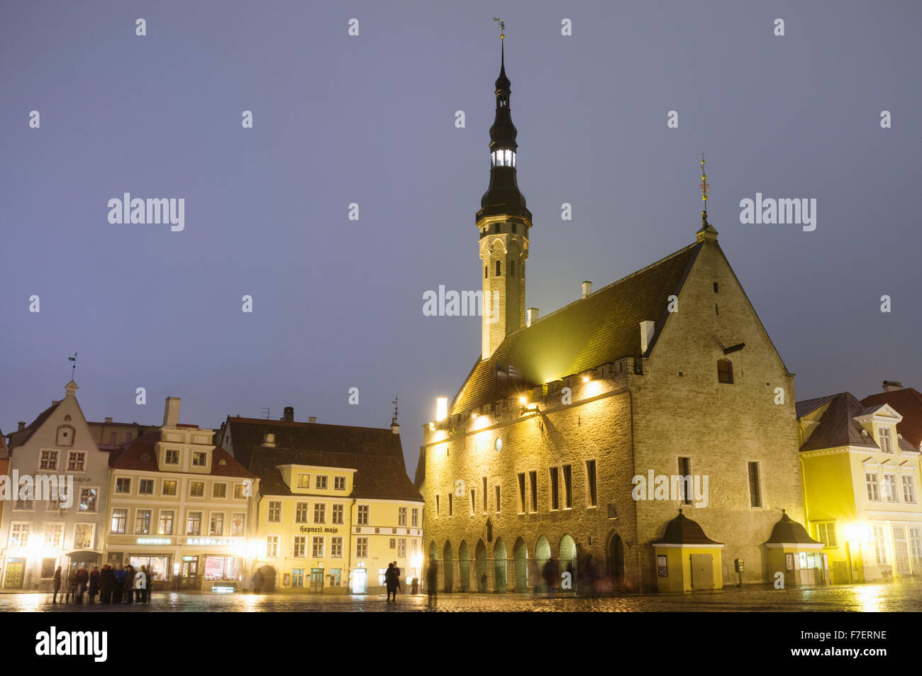 Tallinn main square estonia hi-res stock photography and images - Alamy