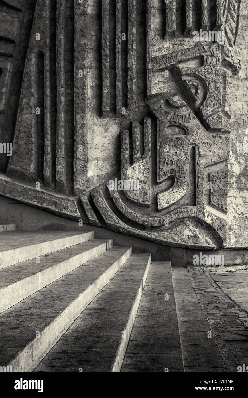 Classical diagonal stairs draw the eye towards a wonderful hand carved ...