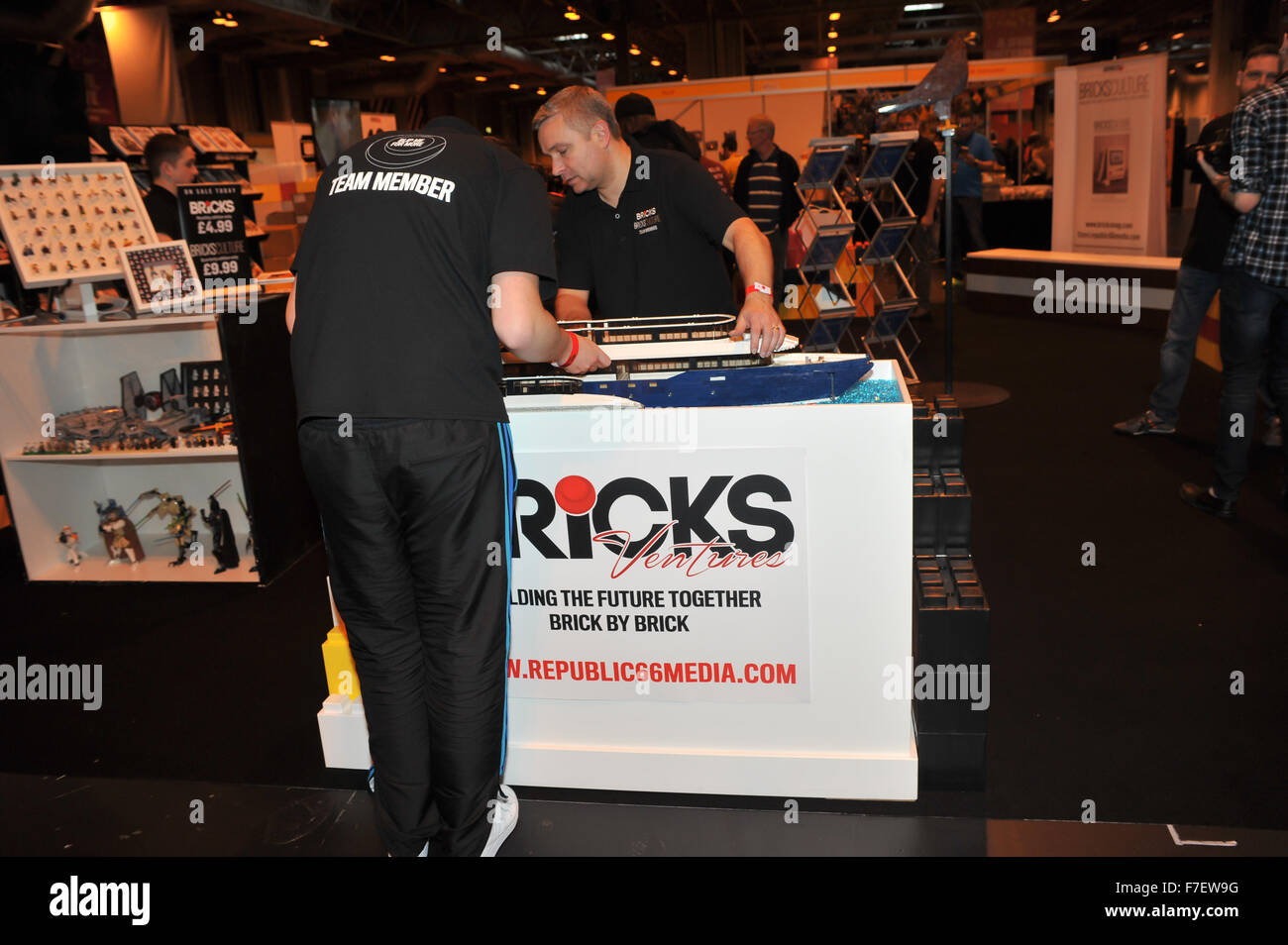 Brick 2015 Built for Legoland at The NEC Birmingham Featuring: Roman ...