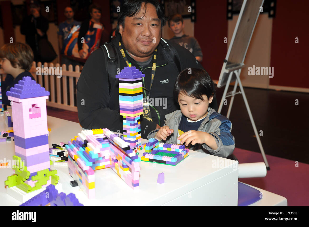 Brick 2015 Built for Legoland at the NEC Featuring: Atmosphere Where ...