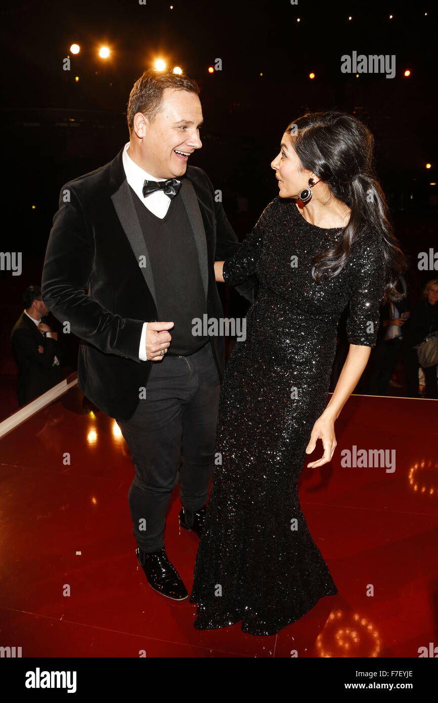 Celebrities attending the Goldene Bild der Frau Award at Hamburger ...