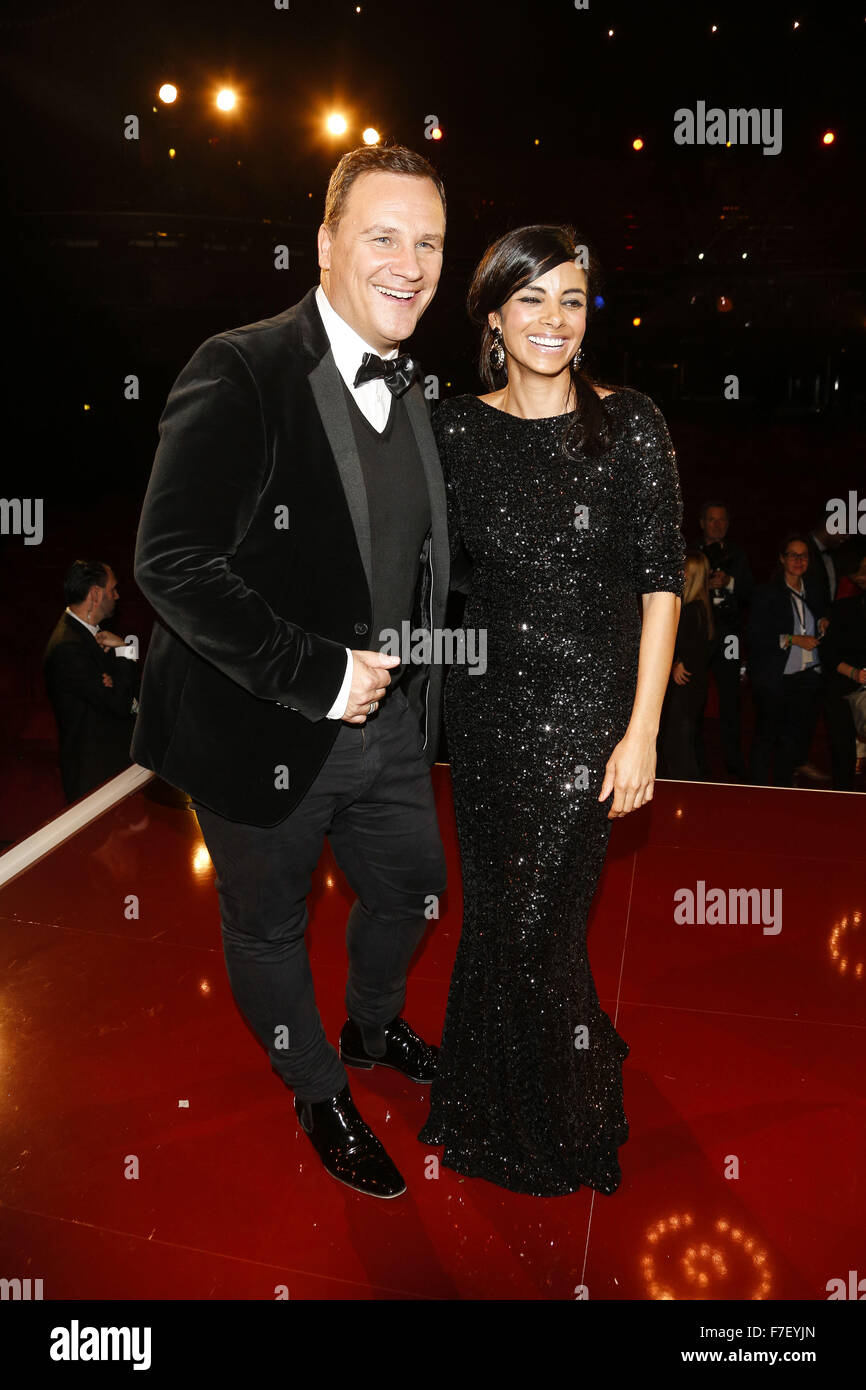 Celebrities attending the Goldene Bild der Frau Award at Hamburger ...