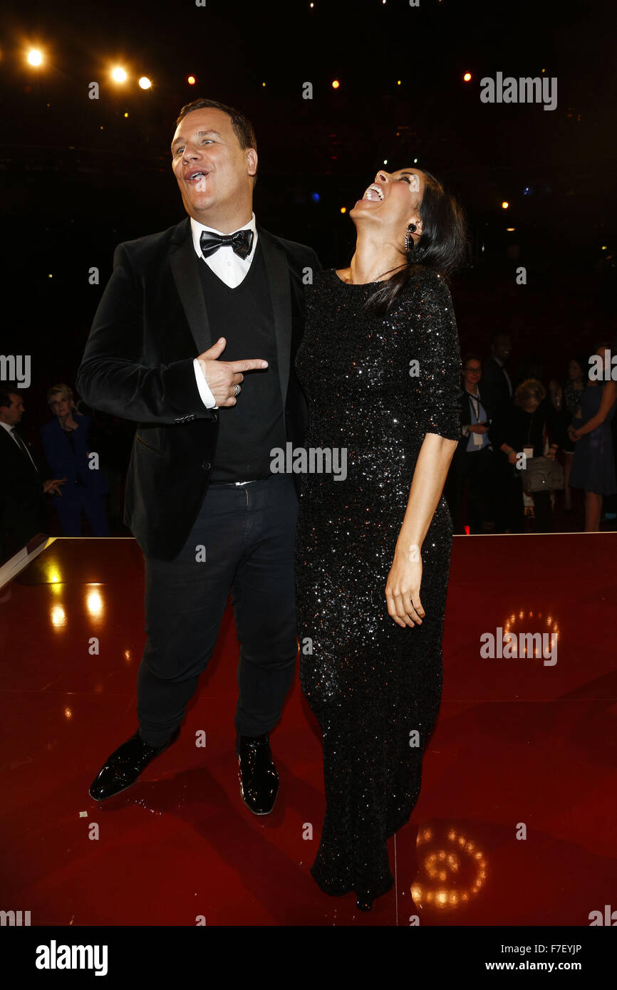 Celebrities attending the Goldene Bild der Frau Award at Hamburger ...