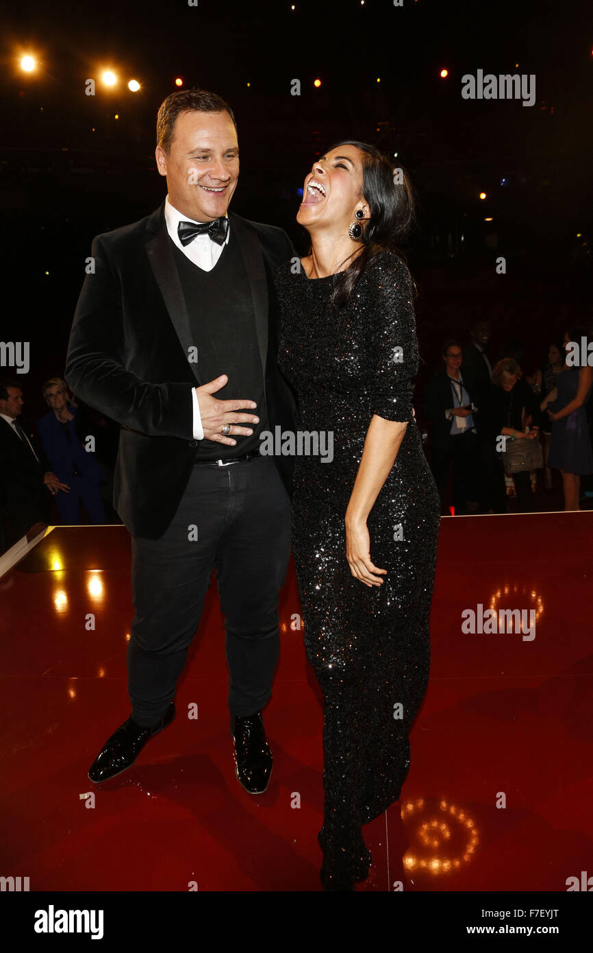 Celebrities attending the Goldene Bild der Frau Award at Hamburger ...