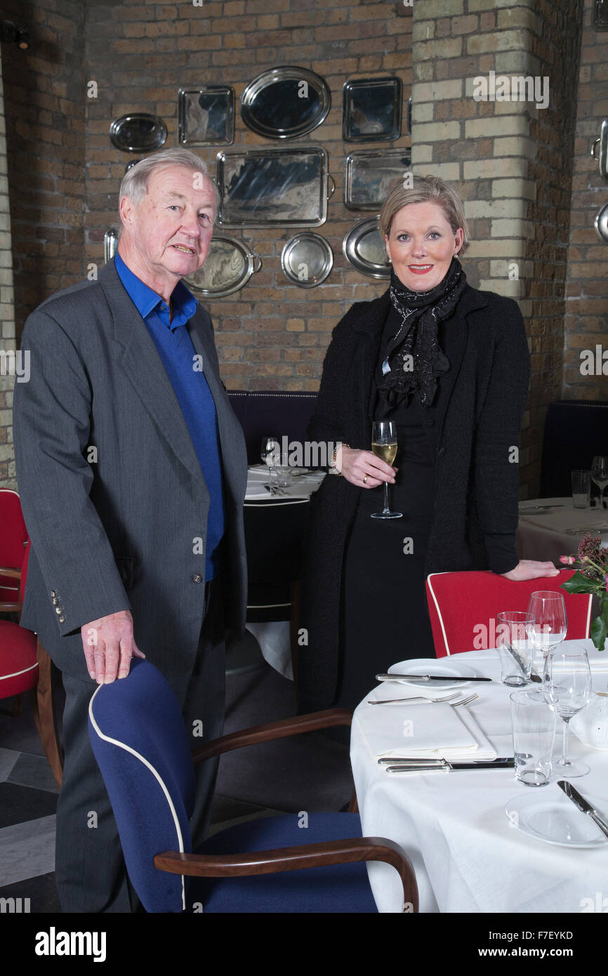 Sir Terence Conran with wife Vicki, British designer, founder of ...