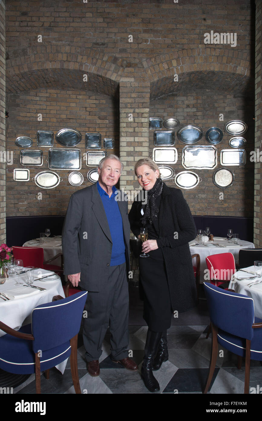 Sir Terence Conran with wife Vicki, British designer, founder of ...