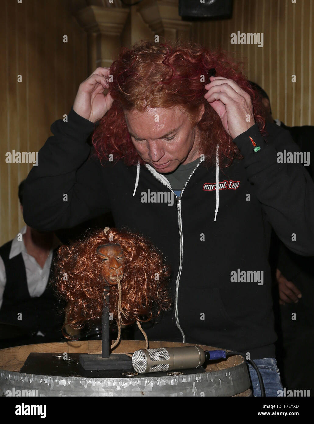 Carrot Top Unveils His Shrunken Head at The Golden Tiki Las Vegas ...