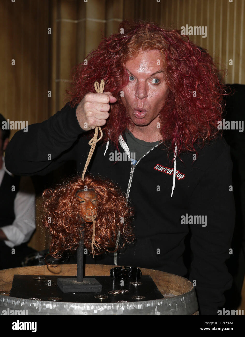 Carrot Top Unveils His Shrunken Head at The Golden Tiki Las Vegas ...