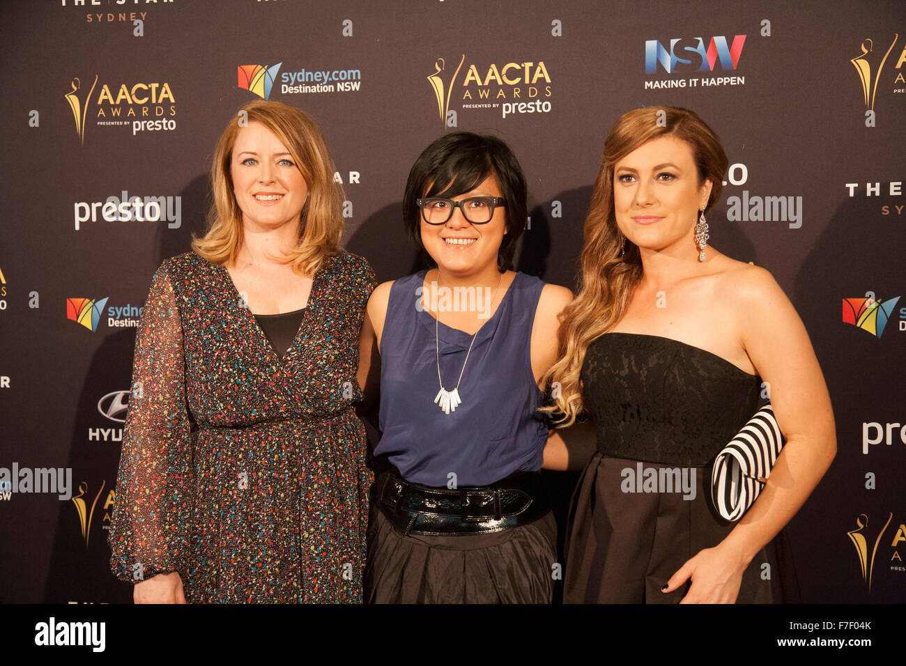 Sydney, Australia. 30th Nov, 2015. Susan Pryor ( left) and Corrie Chen ...