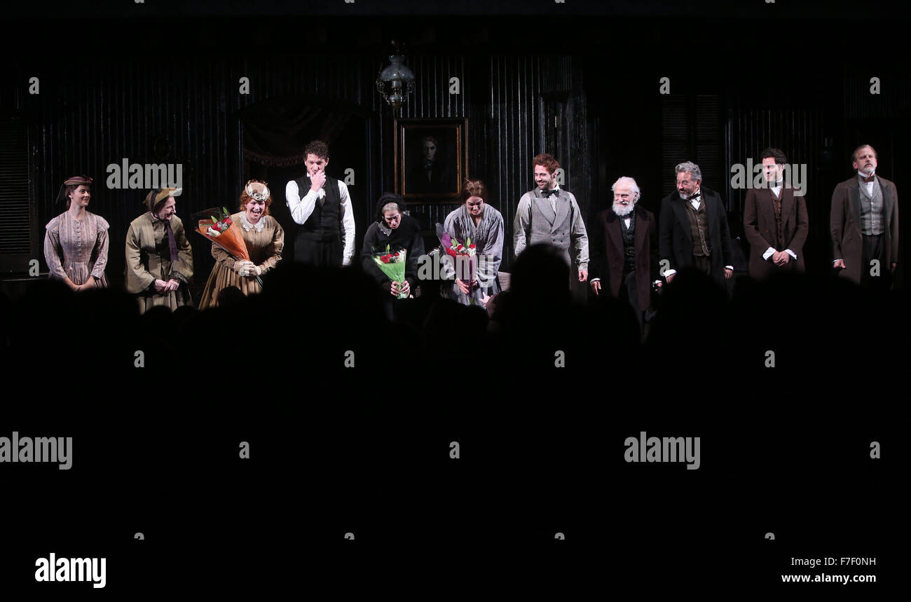 Opening night for Broadway play Therese Raquin at Studio 54 - Curtain ...