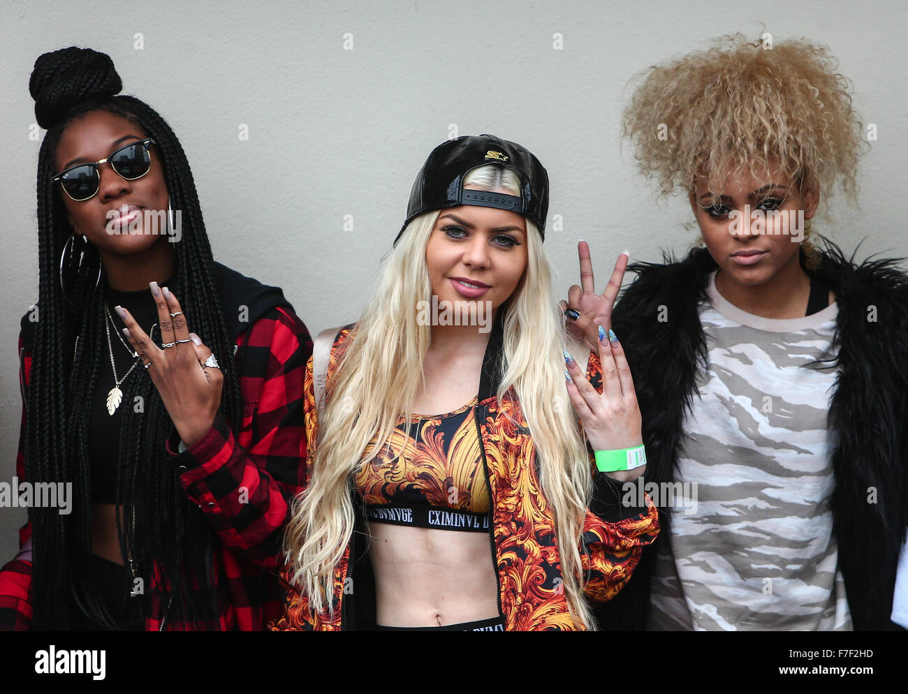 The X Factor finalists arrive at Fountain Studios for their last ...