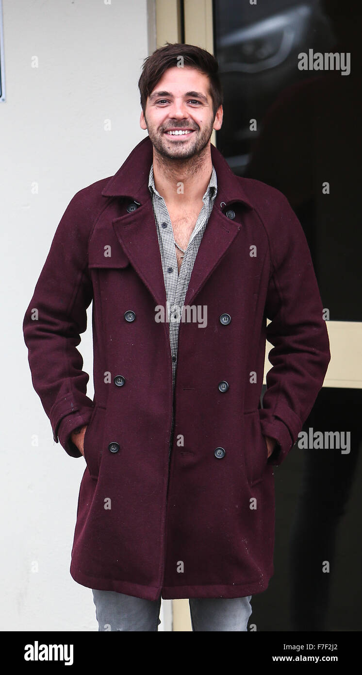 Ben Haenow arrives at Fountain Studios to rehearse his X Factor live ...