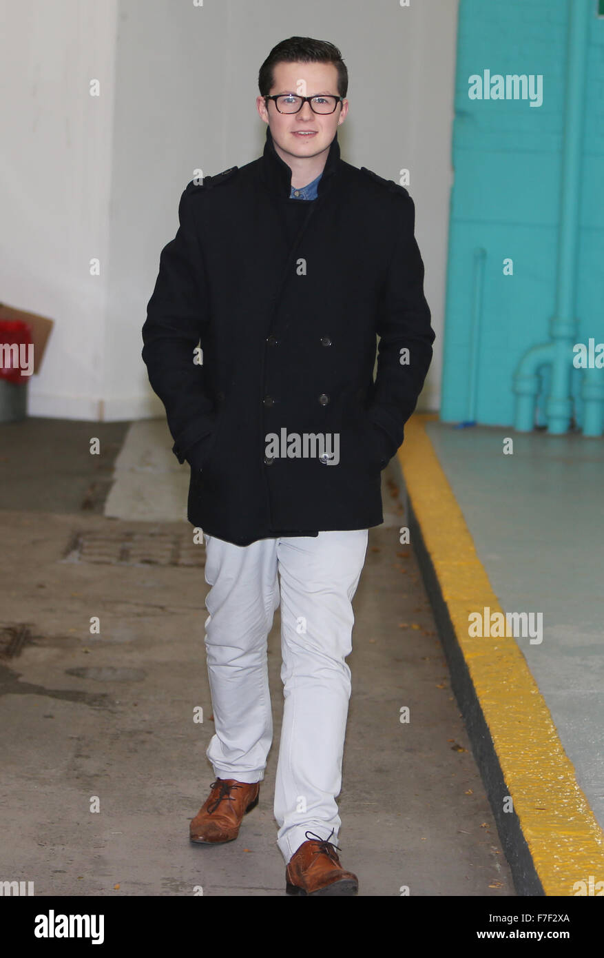 Harry Reid outside ITV Studios Featuring: Harry Reid Where: London ...