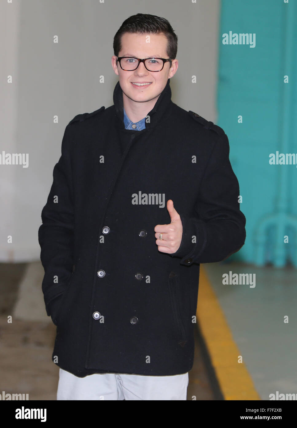 Harry Reid outside ITV Studios Featuring: Harry Reid Where: London ...