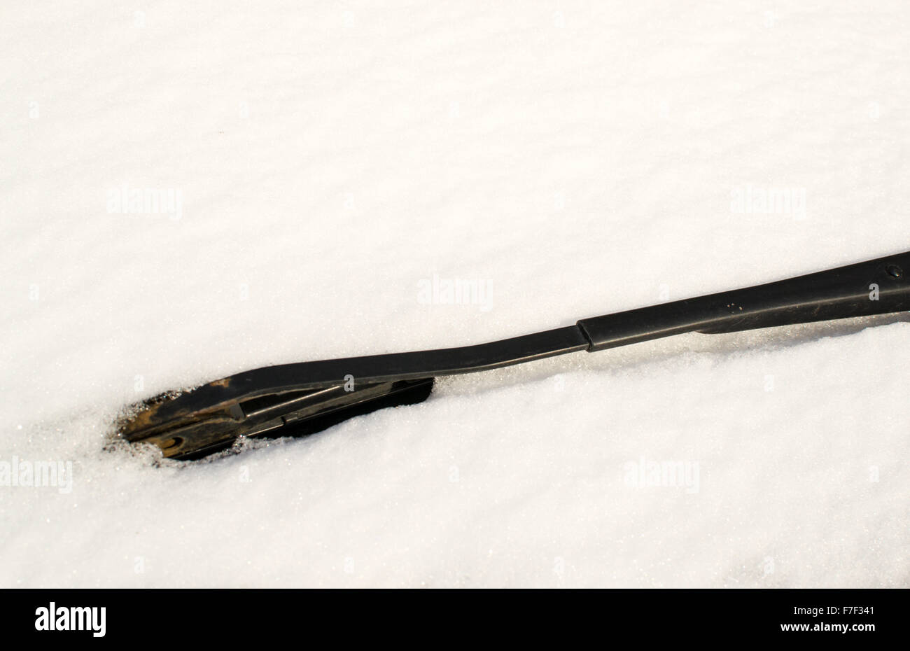 Vehicle wiper snow hi-res stock photography and images - Alamy