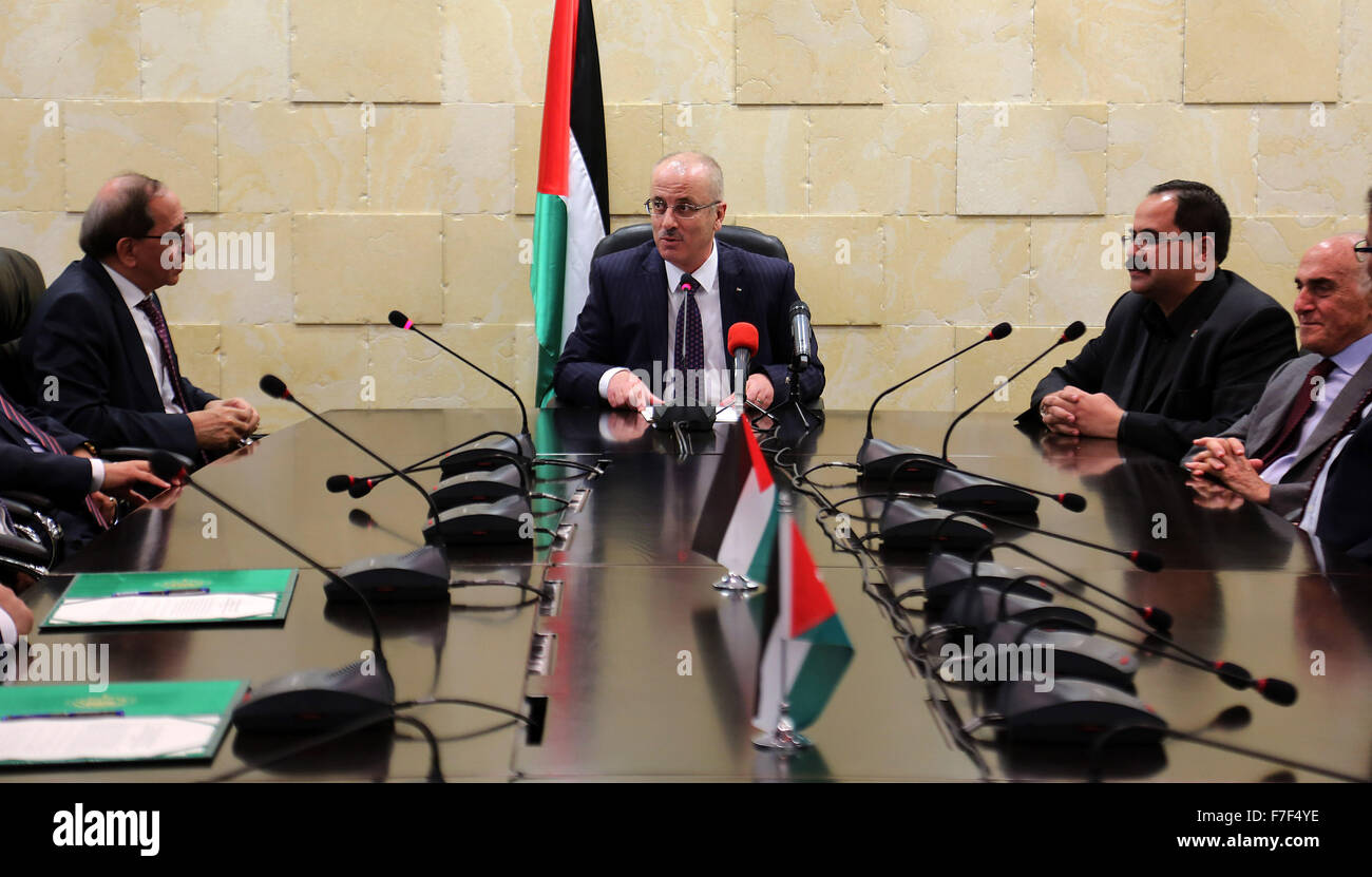 Nov. 30, 2015 - Ramallah, West Bank, Palestinian Territory ...