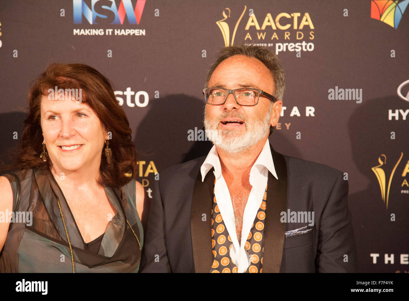 Sydney, Australia. 30th Nov, 2015. Colin Gibson on the red carpet ahead ...